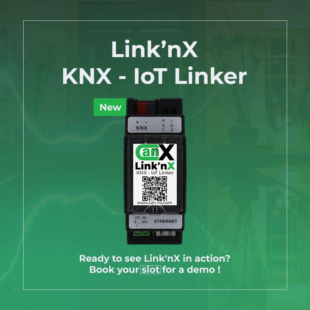 Can'nX on LinkedIn: #knx #iot #smarthome #iot #knx #linknx Can'nX on LinkedIn: #knx #iot #smarthome #iot #knx #linknx