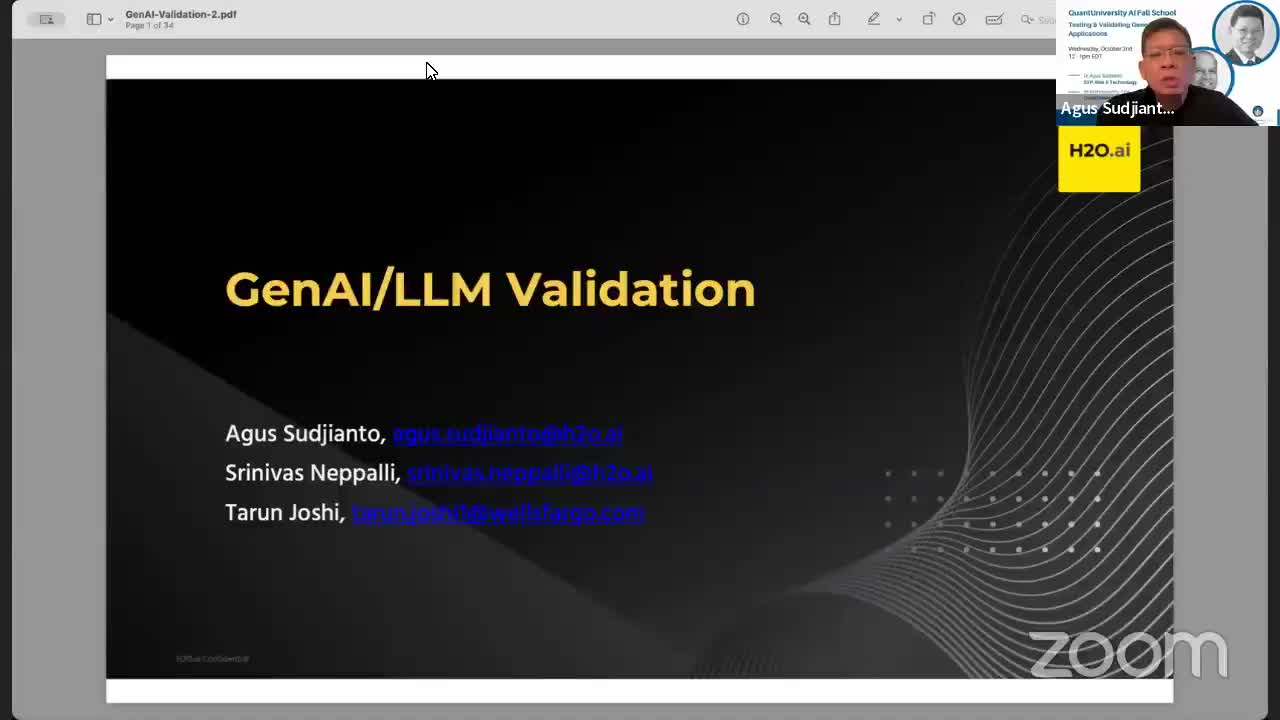 Testing & Validating GenAI Applications As industries push the… | Sri ... Testing & Validating GenAI Applications As industries push the… | Sri ...