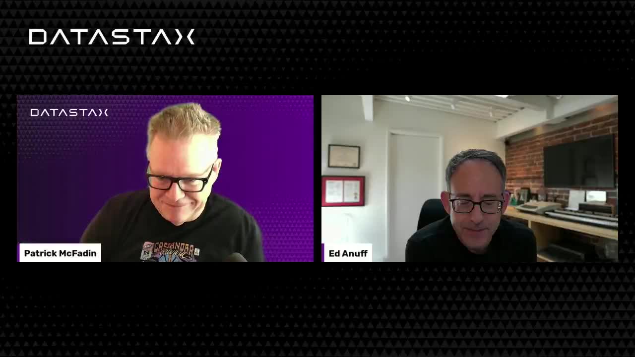 DataStax on LinkedIn: AI in Real Time with Ed & Patrick Join Ed Anuff ... DataStax on LinkedIn: AI in Real Time with Ed & Patrick Join Ed Anuff ...