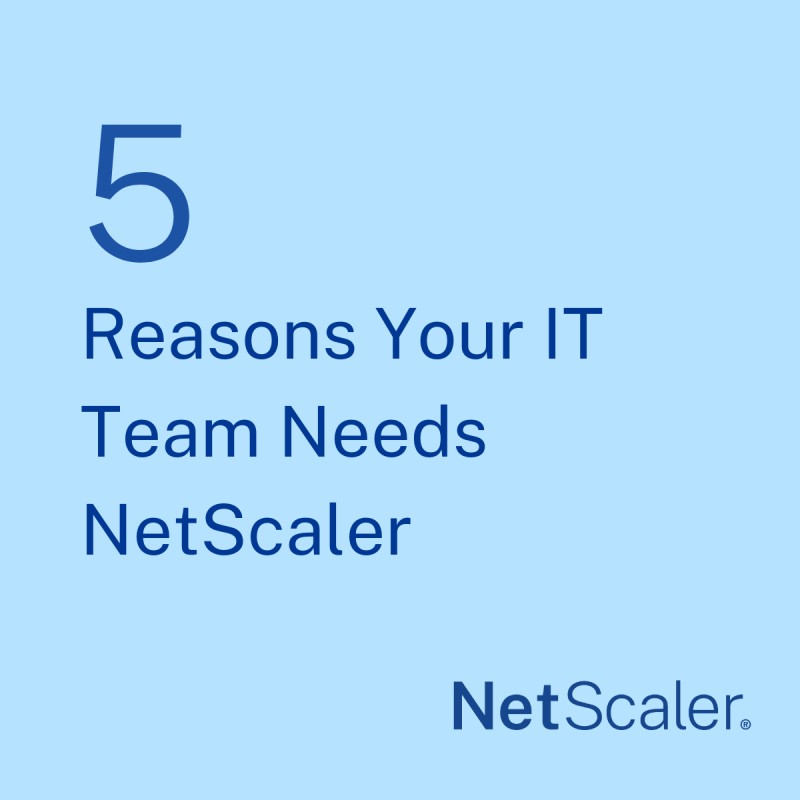 NetScaler on LinkedIn: 5-reasons-your-organization-needs-citrix-adc.pdf NetScaler on LinkedIn: 5-reasons-your-organization-needs-citrix-adc.pdf