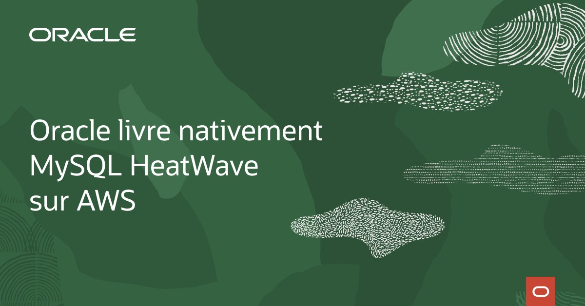 Olivier DASINI on LinkedIn: Oracle livre nativement MySQL HeatWave sur ... Olivier DASINI on LinkedIn: Oracle livre nativement MySQL HeatWave sur ...