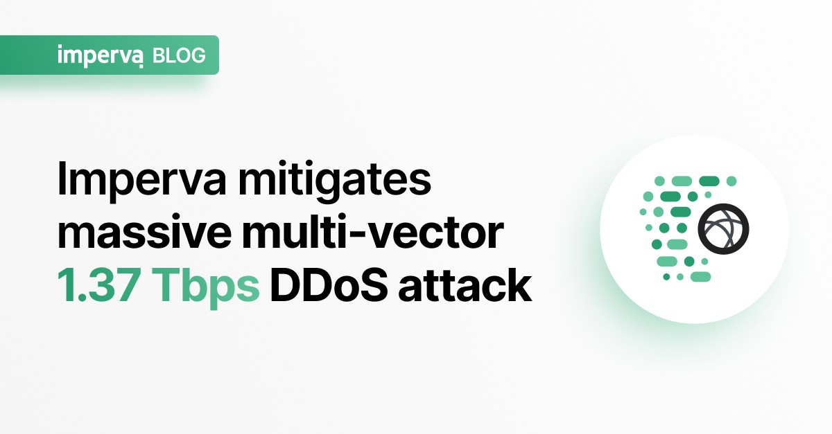 Shailes N. on LinkedIn: Massive Multi-Vector 1.37 Tbps DDoS Attack ... Shailes N. on LinkedIn: Massive Multi-Vector 1.37 Tbps DDoS Attack ...
