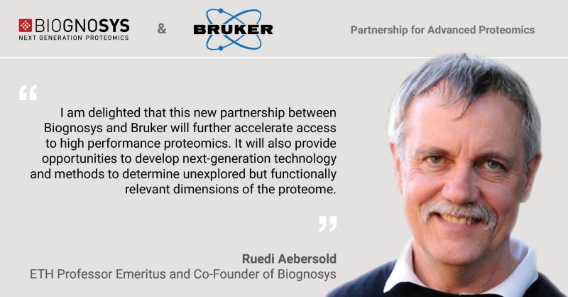 Biognosys on LinkedIn: Biognosys and Bruker Form Partnership for ... Biognosys on LinkedIn: Biognosys and Bruker Form Partnership for ...