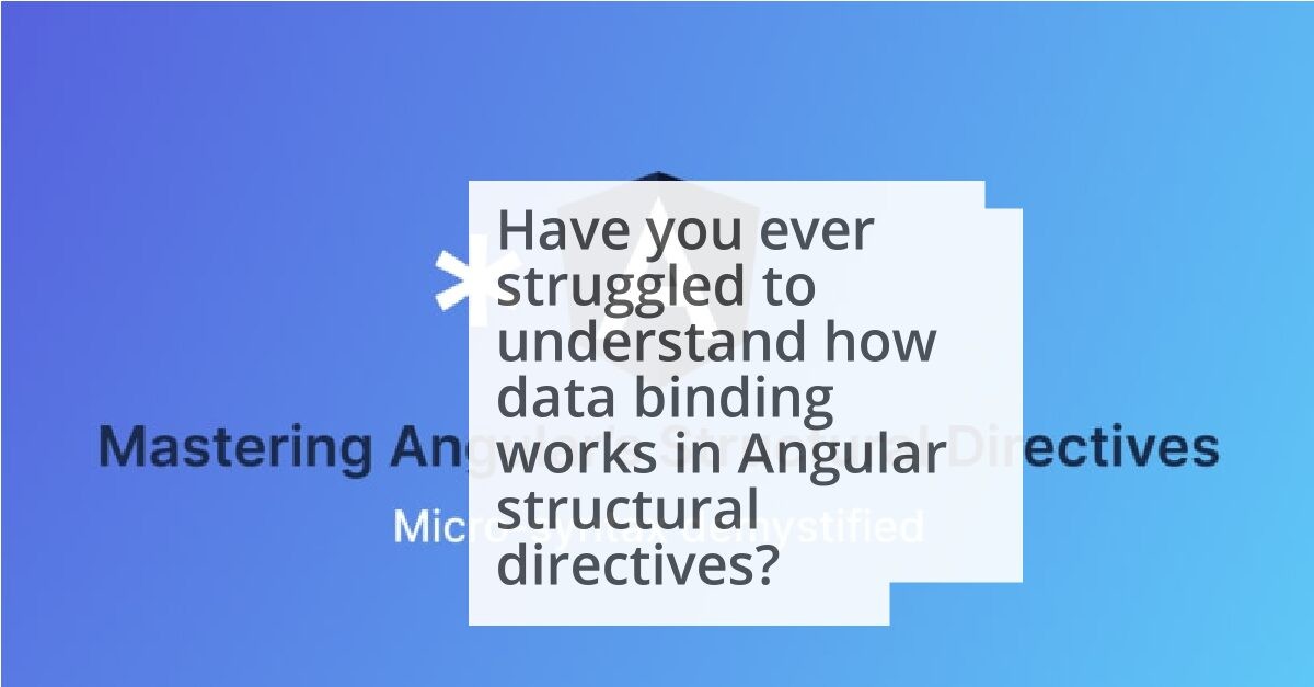 Angular Jobs on LinkedIn: Mastering Angular Structural Directives ... Angular Jobs on LinkedIn: Mastering Angular Structural Directives ...