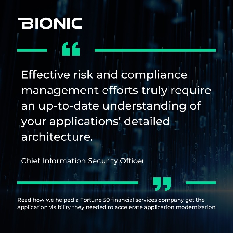 Bionic, a CrowdStrike Company on LinkedIn: Bionic Helps F50 Financial ... Bionic, a CrowdStrike Company on LinkedIn: Bionic Helps F50 Financial ...