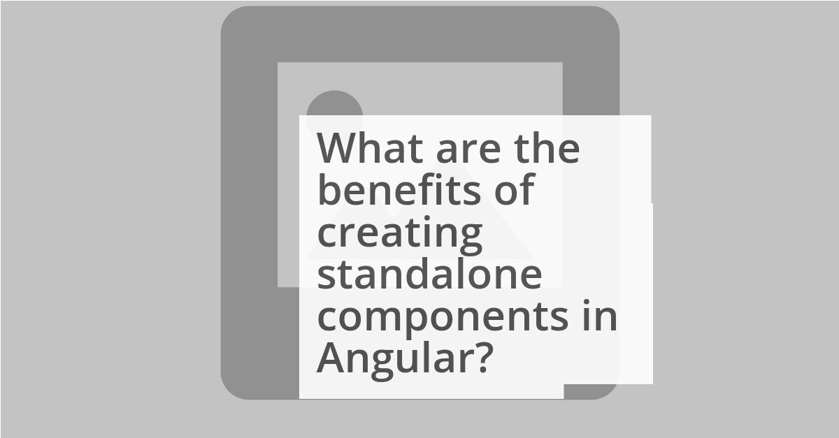 Angular Jobs on LinkedIn: How to create standalone component in Angular Angular Jobs on LinkedIn: How to create standalone component in Angular