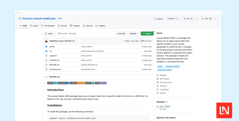 Ashar Azeem on LinkedIn: Export Eloquent Models to JSON Files Ashar Azeem on LinkedIn: Export Eloquent Models to JSON Files