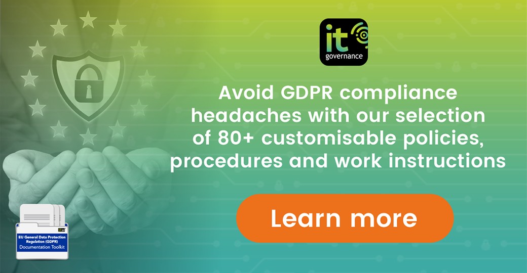 IT Governance Ltd on LinkedIn: GDPR Documentation Toolkit IT Governance Ltd on LinkedIn: GDPR Documentation Toolkit