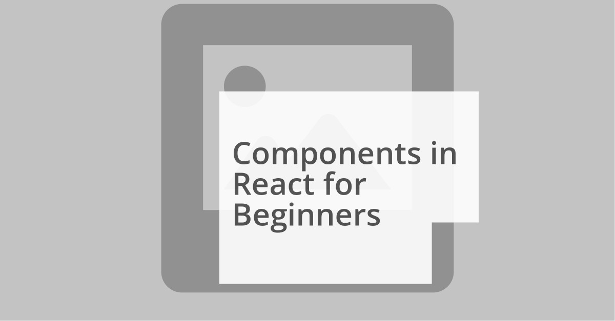 React Jobs on LinkedIn: Components in React for Beginners React Jobs on LinkedIn: Components in React for Beginners