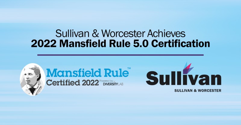 David A. Guadagnoli on LinkedIn: Sullivan & Worcester Achieves 2022 ... David A. Guadagnoli on LinkedIn: Sullivan & Worcester Achieves 2022 ...