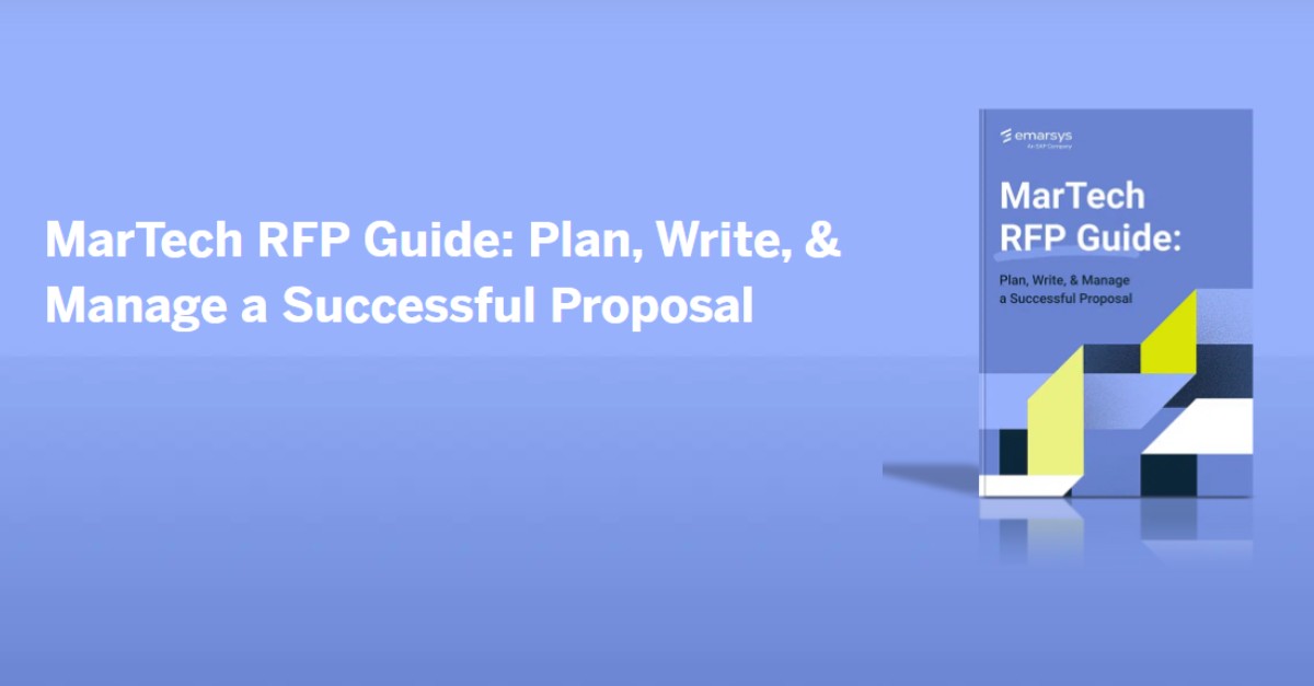 Emarsys on LinkedIn: 2025 Martech RFP Guide: Plan, Write & Manage a ... Emarsys on LinkedIn: 2025 Martech RFP Guide: Plan, Write & Manage a ...