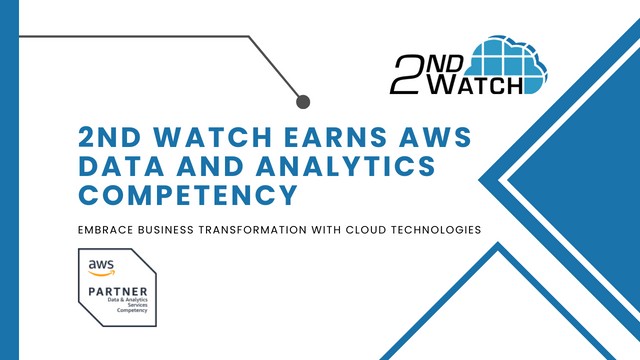 Vahan Bachmann on LinkedIn: 2nd Watch Earns AWS Data and Analytics ... Vahan Bachmann on LinkedIn: 2nd Watch Earns AWS Data and Analytics ...