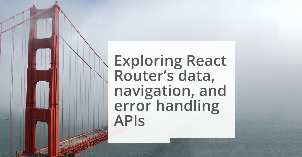 React Jobs on LinkedIn: Exploring React Router’s data, navigation, and ... React Jobs on LinkedIn: Exploring React Router’s data, navigation, and ...