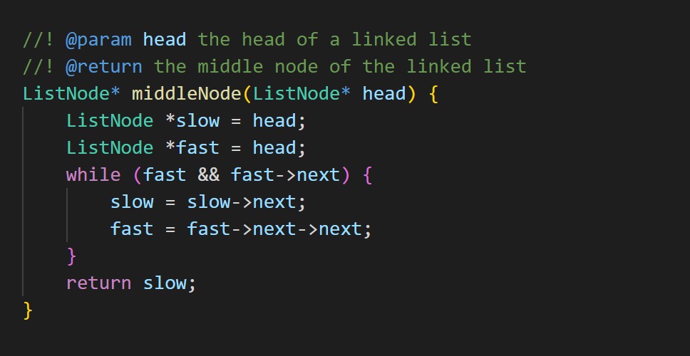 876. Middle of the Linked List | Nhut Nguyen, Ph.D. 876. Middle of the Linked List | Nhut Nguyen, Ph.D.