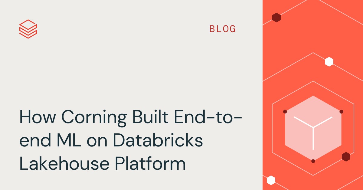 Youssef Mrini on LinkedIn: How Corning Built End-to-end ML on ... Youssef Mrini on LinkedIn: How Corning Built End-to-end ML on ...