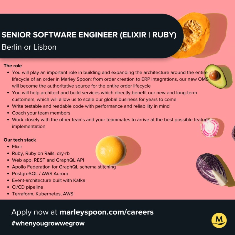 Iulia Costea on LinkedIn: Senior Software Engineer (Elixir | Ruby ... Iulia Costea on LinkedIn: Senior Software Engineer (Elixir | Ruby ...