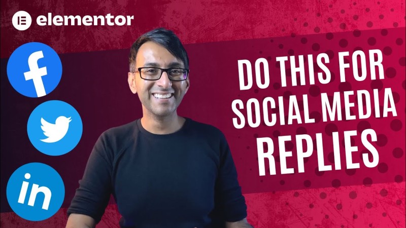 Use Social Media to Help your Replies - Facebook - LinkedIn - Twitter ... Use Social Media to Help your Replies - Facebook - LinkedIn - Twitter ...