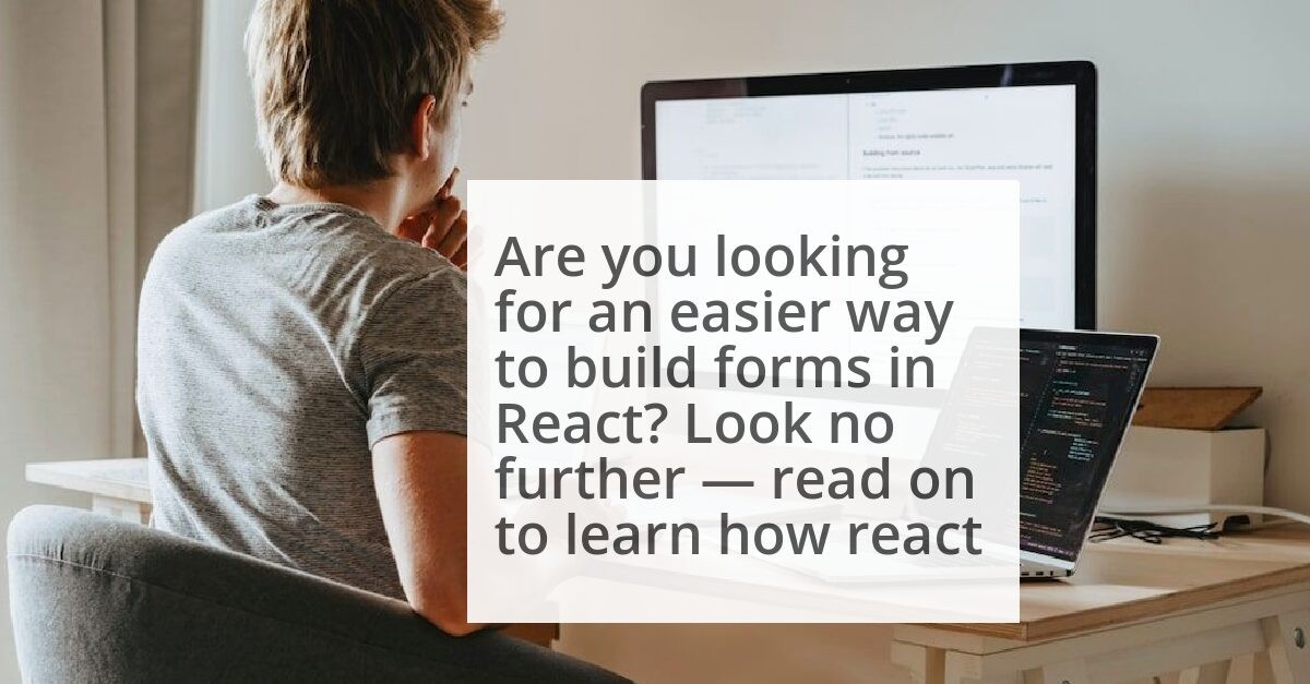 React Jobs على LinkedIn: How to Create Forms in React using react-hook-form React Jobs على LinkedIn: How to Create Forms in React using react-hook-form