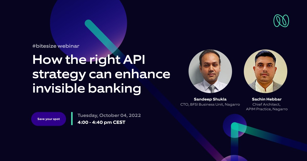 Nagarro on LinkedIn: APIs: ShAPIng the future through invisible banking ... Nagarro on LinkedIn: APIs: ShAPIng the future through invisible banking ...