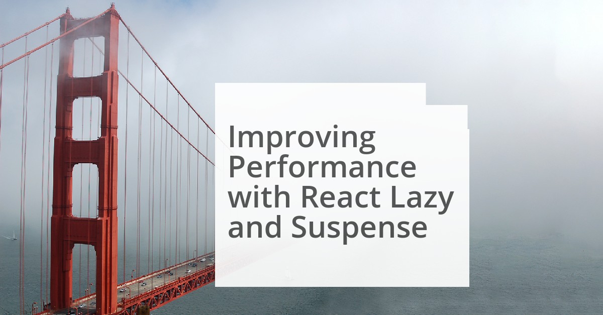 React Jobs on LinkedIn: Improving Performance with React Lazy and Suspense React Jobs on LinkedIn: Improving Performance with React Lazy and Suspense