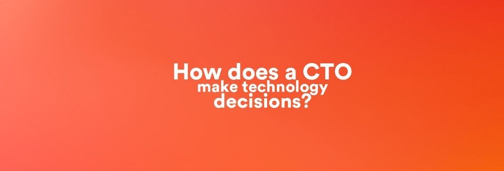 Steve Tauber on LinkedIn: How a CTO makes technology decisions ... Steve Tauber on LinkedIn: How a CTO makes technology decisions ...