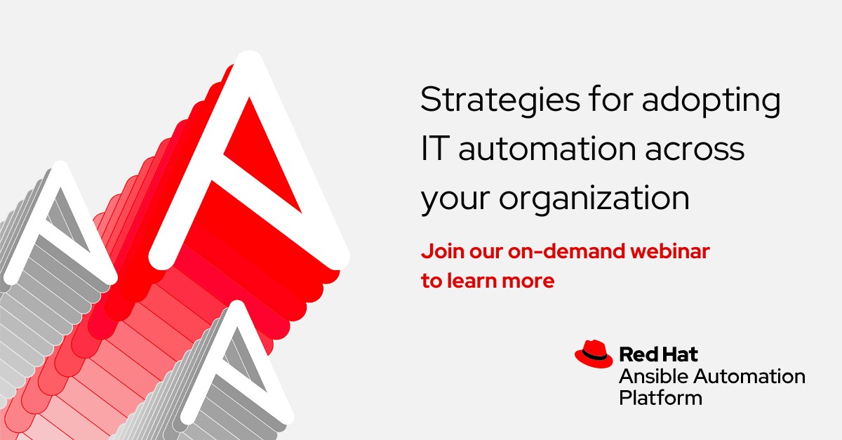 Ryan Kelly on LinkedIn: Strategies for adopting IT automation across ... Ryan Kelly on LinkedIn: Strategies for adopting IT automation across ...