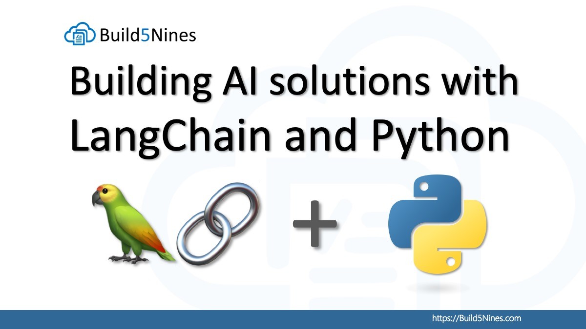 Build5Nines LLC on LinkedIn: Introduction to Building AI Agents with ... Build5Nines LLC on LinkedIn: Introduction to Building AI Agents with ...