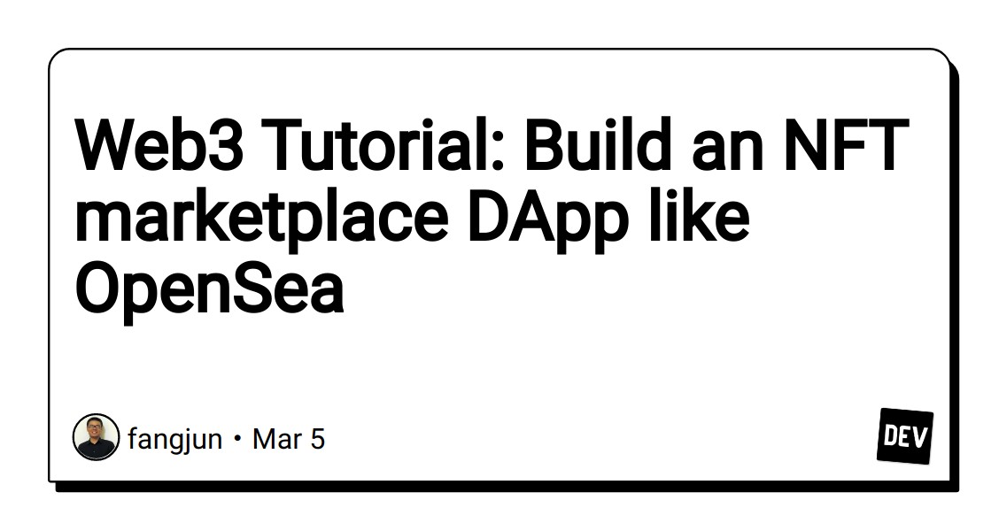 Glenn Rachlin LinkedIn‘de: Web3 Tutorial: Build an NFT marketplace DApp ... Glenn Rachlin LinkedIn‘de: Web3 Tutorial: Build an NFT marketplace DApp ...