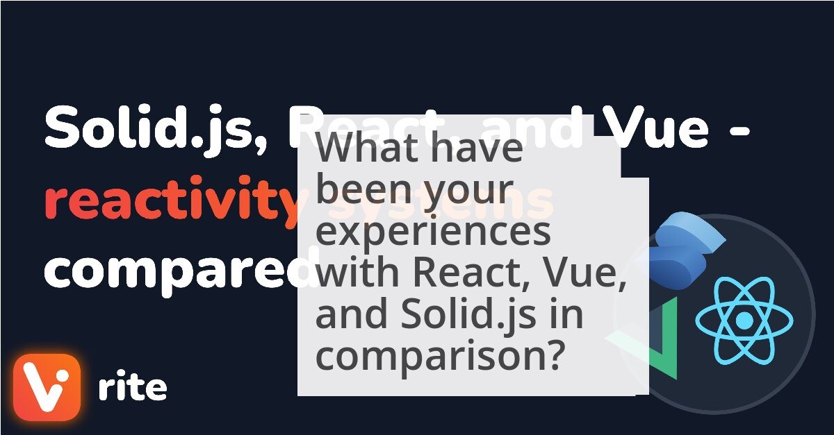 React Jobs on LinkedIn: Solid.js, React, and Vue - reactivity systems ... React Jobs on LinkedIn: Solid.js, React, and Vue - reactivity systems ...