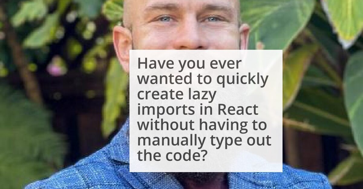 Vladimir Sanchez Astoray on LinkedIn: VS Code Extension to create lazy ... Vladimir Sanchez Astoray on LinkedIn: VS Code Extension to create lazy ...