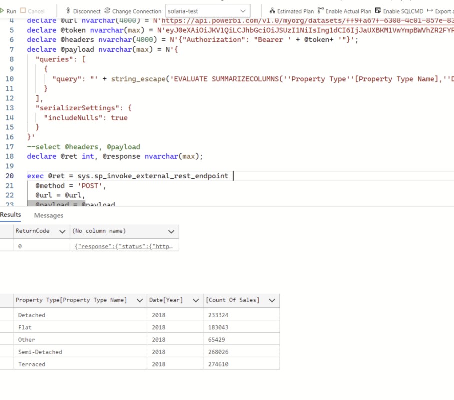 Chris Webb on LinkedIn: Calling The Power BI REST API From TSQL In ... Chris Webb on LinkedIn: Calling The Power BI REST API From TSQL In ...