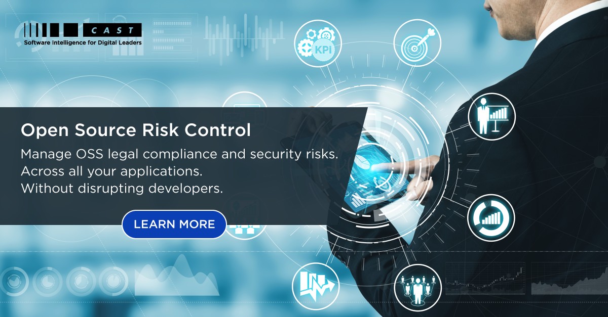 CAST on LinkedIn: Open Source Risk Control CAST on LinkedIn: Open Source Risk Control