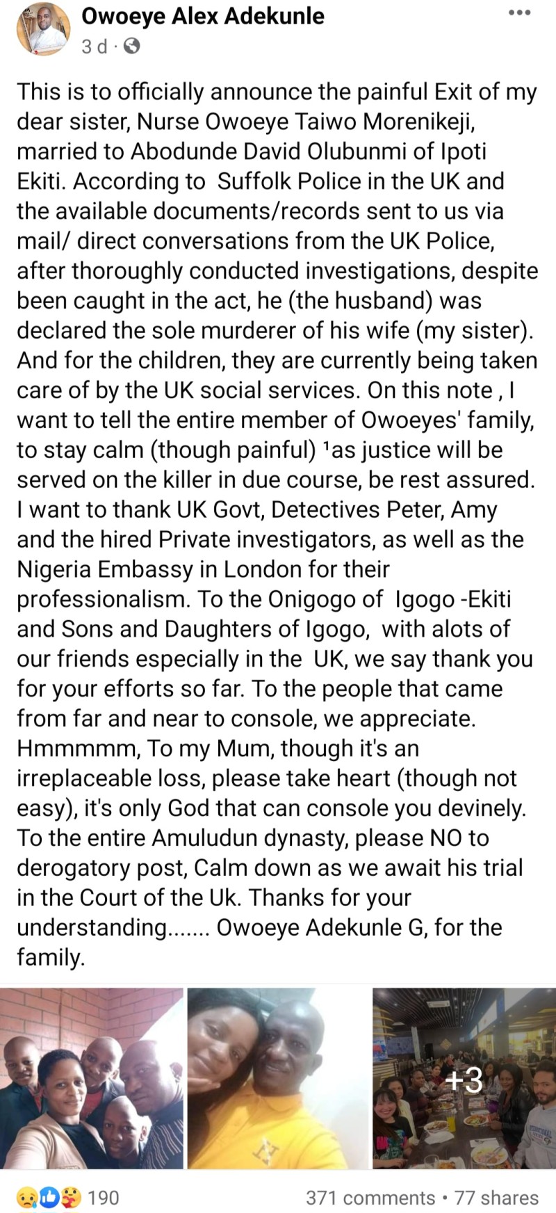 Joshua Ebhoghemhenrio on LinkedIn: Photos of Nigerian man and the wife ... Joshua Ebhoghemhenrio on LinkedIn: Photos of Nigerian man and the wife ...