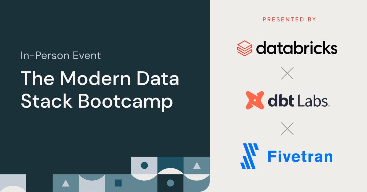 Mark Wan on LinkedIn: The Modern Data Stack Bootcamp - dbt x Fivetran x ... Mark Wan on LinkedIn: The Modern Data Stack Bootcamp - dbt x Fivetran x ...