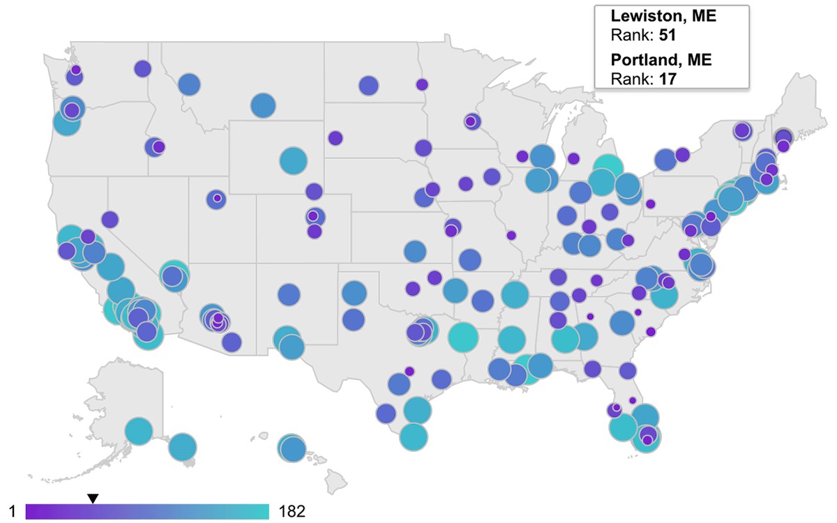 Mainebiz on LinkedIn: Portland ranks in top 20 U.S. cities to start a ... Mainebiz on LinkedIn: Portland ranks in top 20 U.S. cities to start a ...