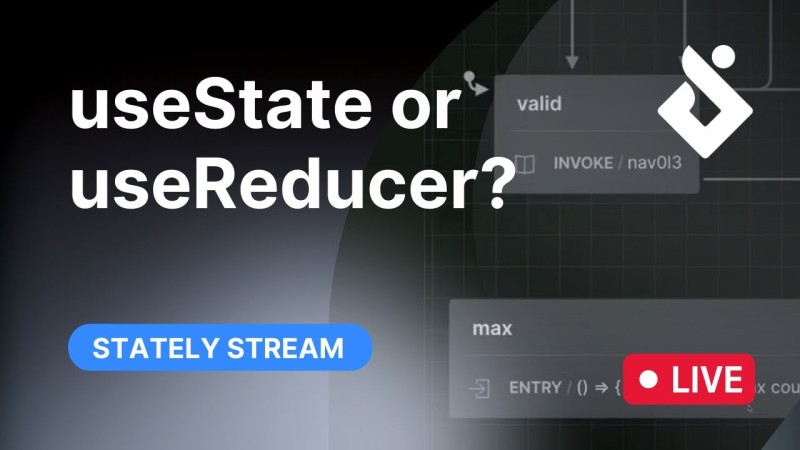 Stately on LinkedIn: Stately Stream: useState or useReducer? Stately on LinkedIn: Stately Stream: useState or useReducer?