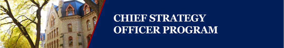 Wharton Executive Education | CSO Program on LinkedIn: Chief Strategy ... Wharton Executive Education | CSO Program on LinkedIn: Chief Strategy ...