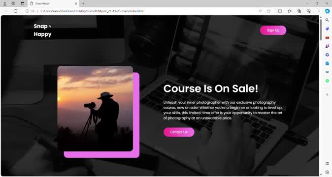 Kanishka J on LinkedIn: #internship #webdevelopment #codsoft Kanishka J on LinkedIn: #internship #webdevelopment #codsoft