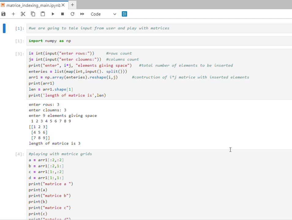 Galavalli Praveen on LinkedIn: #pythonnumpy #numpy #pythonprogramming Galavalli Praveen on LinkedIn: #pythonnumpy #numpy #pythonprogramming