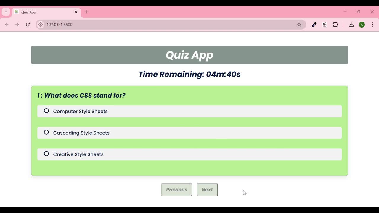 Arishah Khan on LinkedIn: #frontenddevelopment #javascript #quizapp # ... Arishah Khan on LinkedIn: #frontenddevelopment #javascript #quizapp # ...