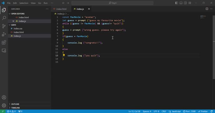 Anwaya Anuprash Biswal on LinkedIn: #javascript #webdevelopment #coding Anwaya Anuprash Biswal on LinkedIn: #javascript #webdevelopment #coding