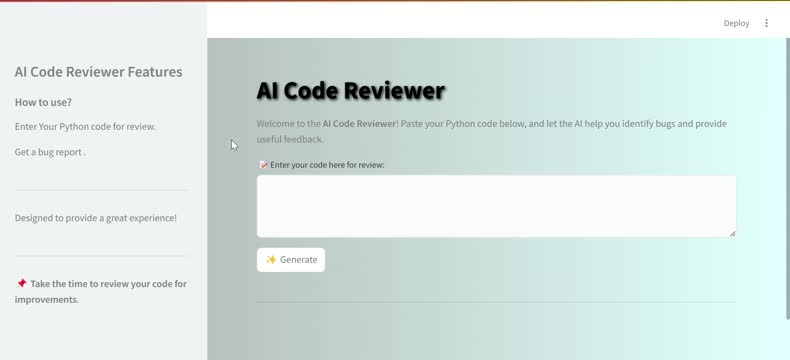 Rakshitha Reddy on LinkedIn: #generativeai #python #streamlit # ... Rakshitha Reddy on LinkedIn: #generativeai #python #streamlit # ...