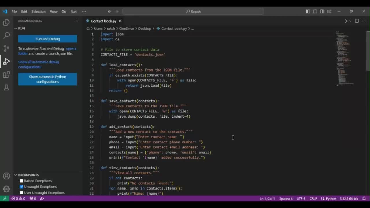 Rakshitha D P on LinkedIn: #pythonprogramming #coding # ... Rakshitha D P on LinkedIn: #pythonprogramming #coding # ...