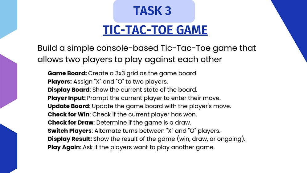 RITIK SHARMA on LinkedIn: #cplusplus #tictactoe #codsoft #internship # ... RITIK SHARMA on LinkedIn: #cplusplus #tictactoe #codsoft #internship # ...