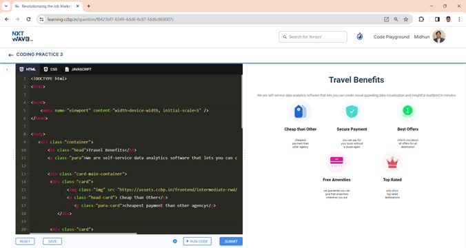 Midhun A on LinkedIn: #ccbp #nxtwave #css #css3 #html #js Midhun A on LinkedIn: #ccbp #nxtwave #css #css3 #html #js