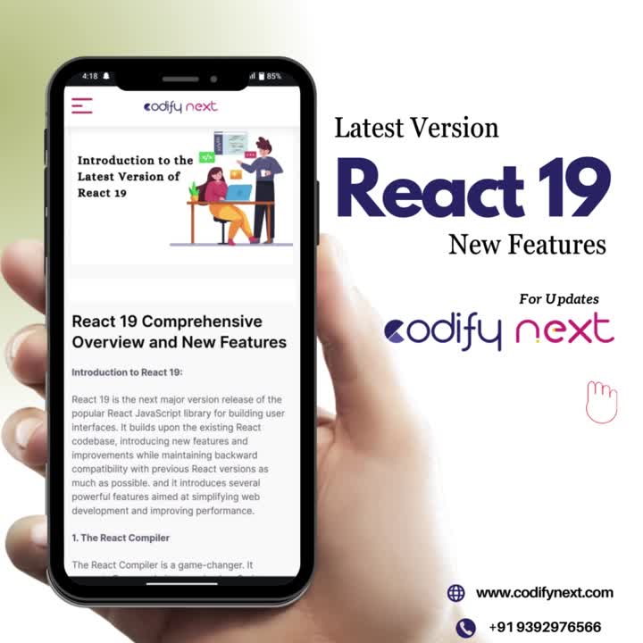 Codify Next on LinkedIn: #codifynext #elearning #react19 #nodejs # ... Codify Next on LinkedIn: #codifynext #elearning #react19 #nodejs # ...