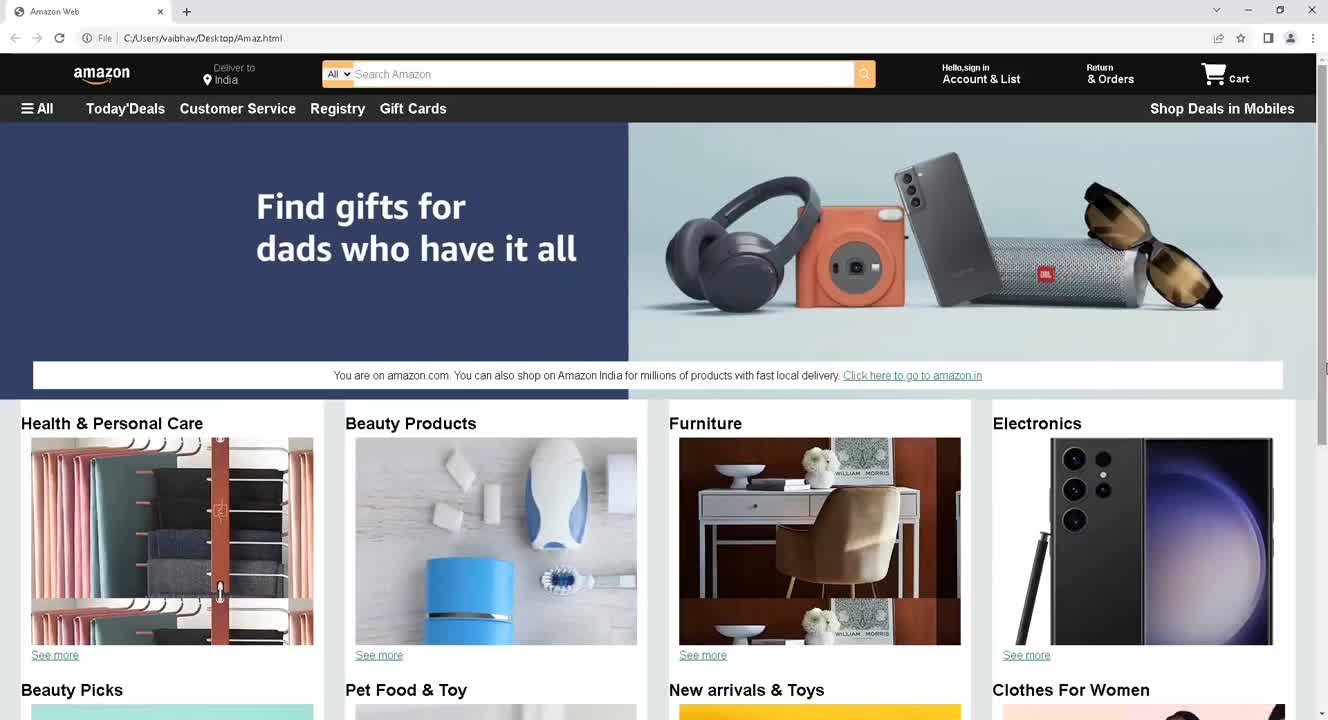 Vaibhav Awasthi on LinkedIn: #html #css #firstproject #html #css #htmlcss Vaibhav Awasthi on LinkedIn: #html #css #firstproject #html #css #htmlcss