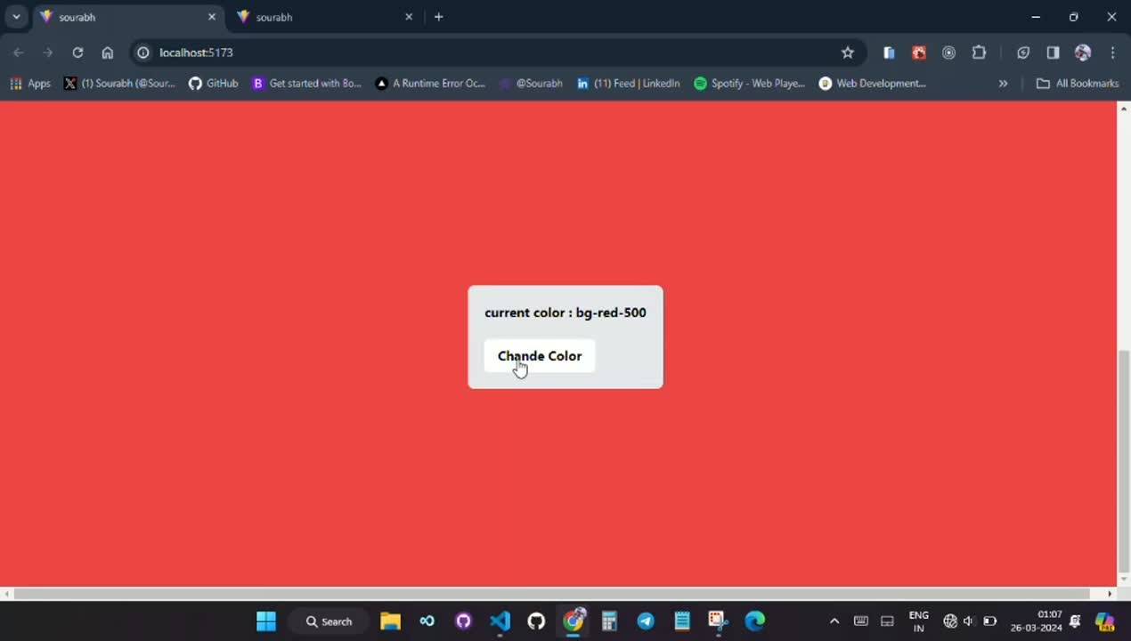 Sourabh Pedanekar on LinkedIn: #react #reactjs #100daysofcode #coding # ... Sourabh Pedanekar on LinkedIn: #react #reactjs #100daysofcode #coding # ...