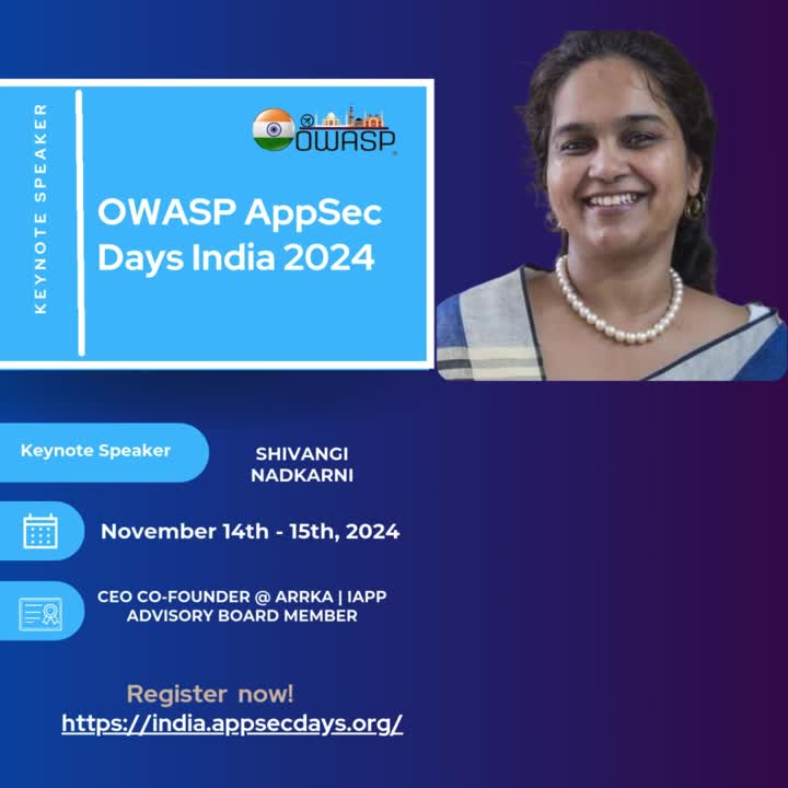 OWASP AppSec Days India on LinkedIn: #keynotespeaker #owasp #appsecdays ... OWASP AppSec Days India on LinkedIn: #keynotespeaker #owasp #appsecdays ...