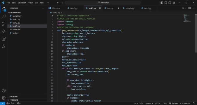 RNS Aneesh on LinkedIn: I did a password generator program as a part of ... RNS Aneesh on LinkedIn: I did a password generator program as a part of ...